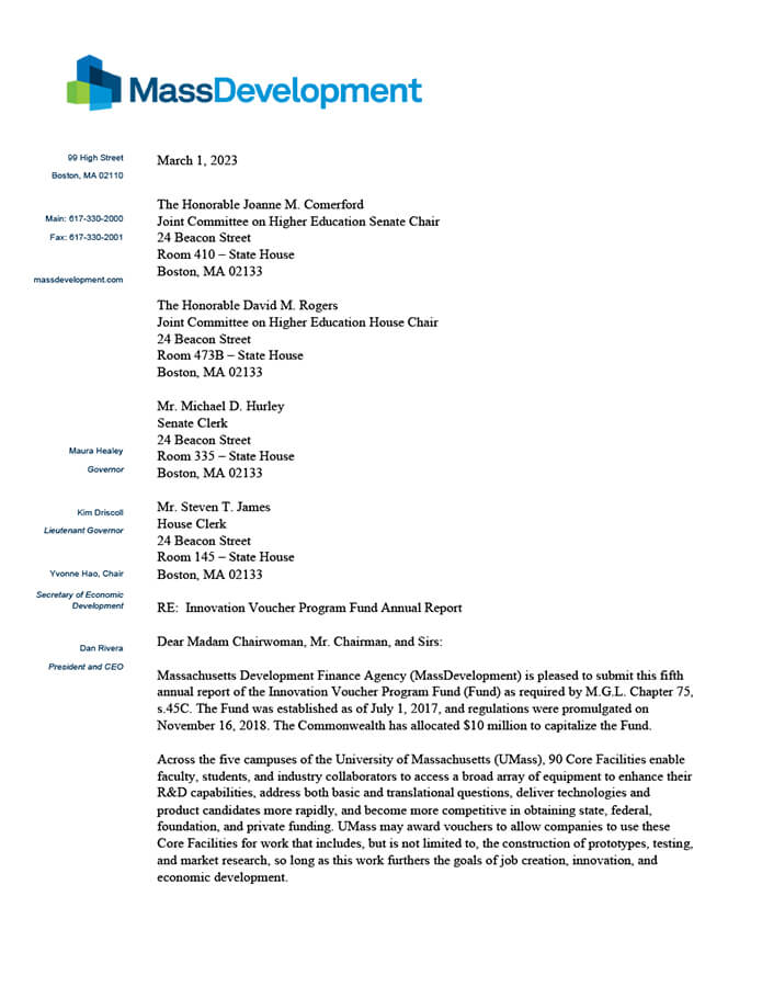 Annual Reports - MassDevelopment